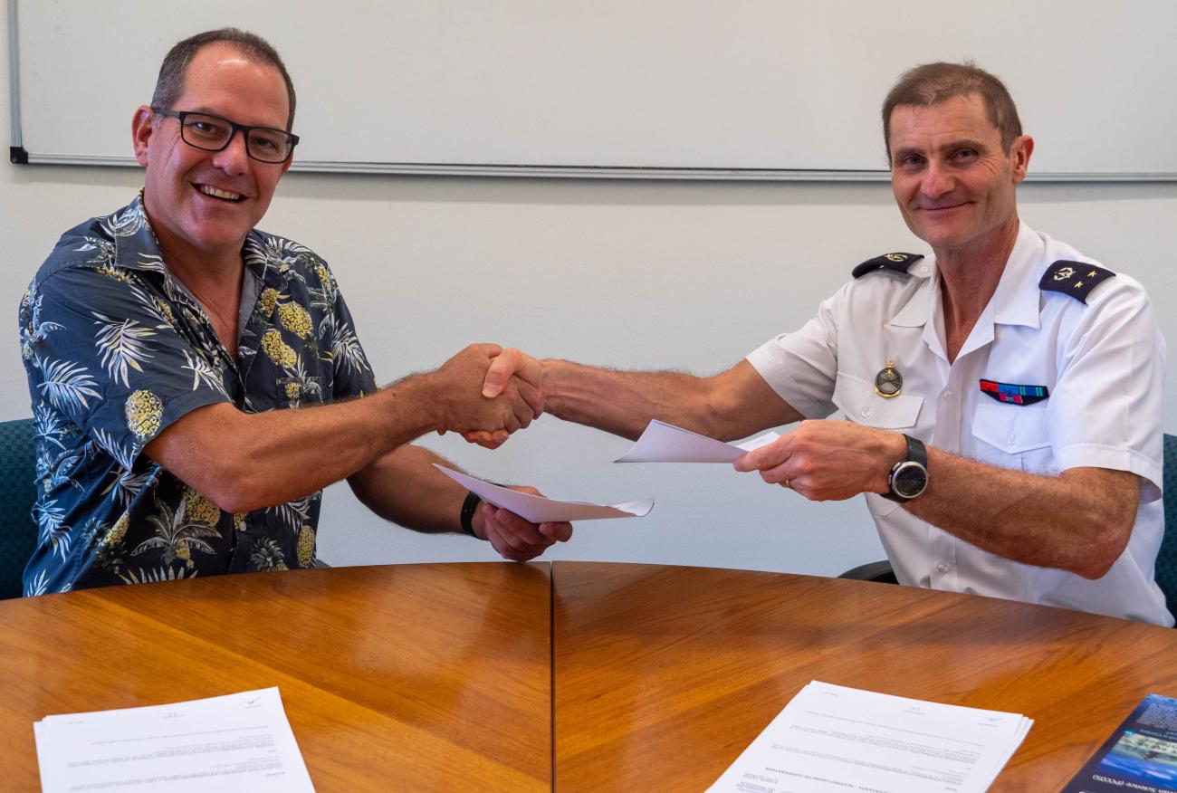 Le Shom signe un accord de coopération avec la Communauté du Pacifique ...