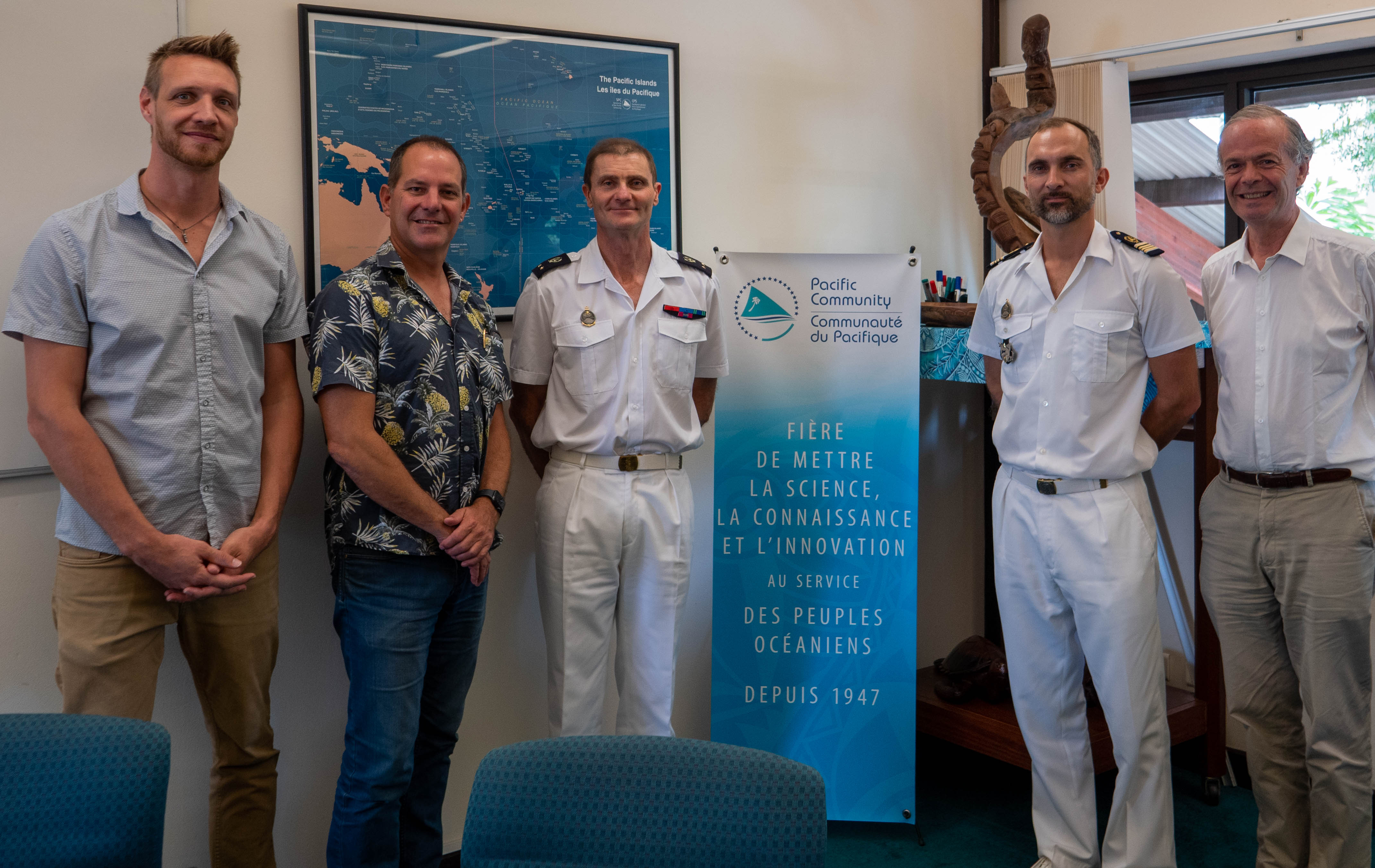 Le Shom signe un accord de coopération avec la Communauté du Pacifique ...